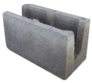 BLOCO CONCRETO CANALETA 19X19X39 – Rbs Materiais de construção